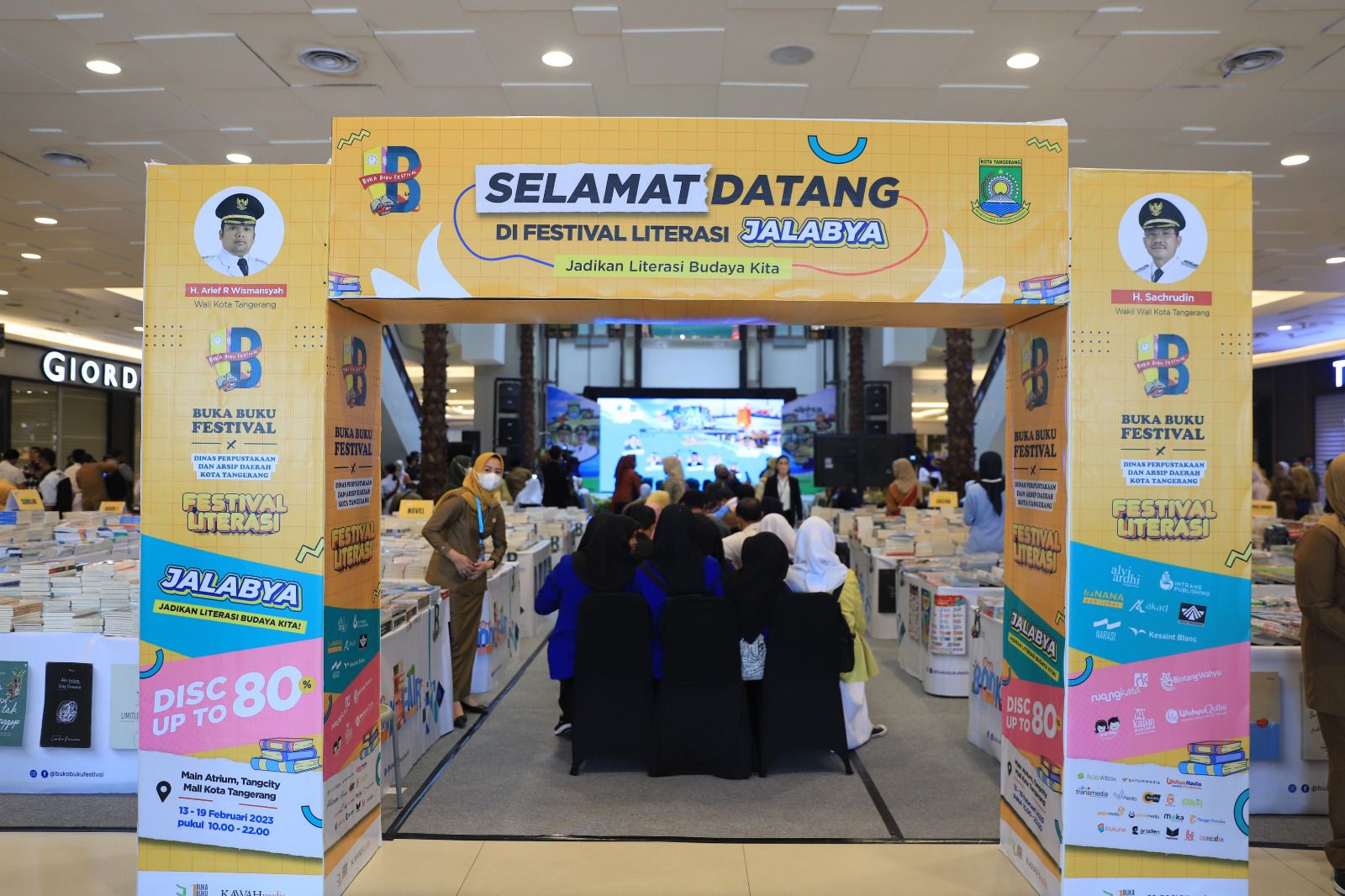 Beragam Acara Festival Literasi Kota Tangerang di Tangcity Mal - Kata Kota